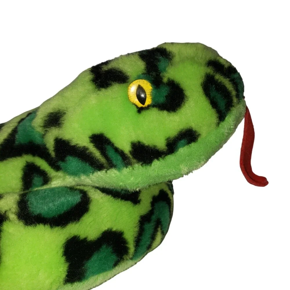 Unbranded | Toys | Animal Alley Green Snake Plush Stuffed Animal | Poshmark
